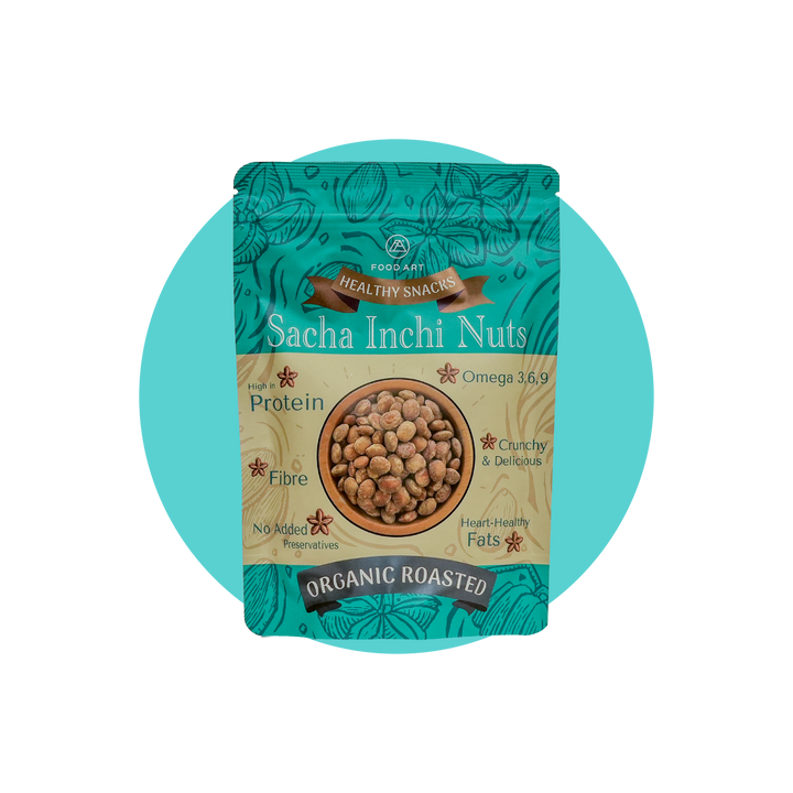 Organic Roasted Sacha Inchi Nuts – Food Art Malaysia